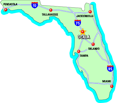 Where Is Ocala Florida On The Map